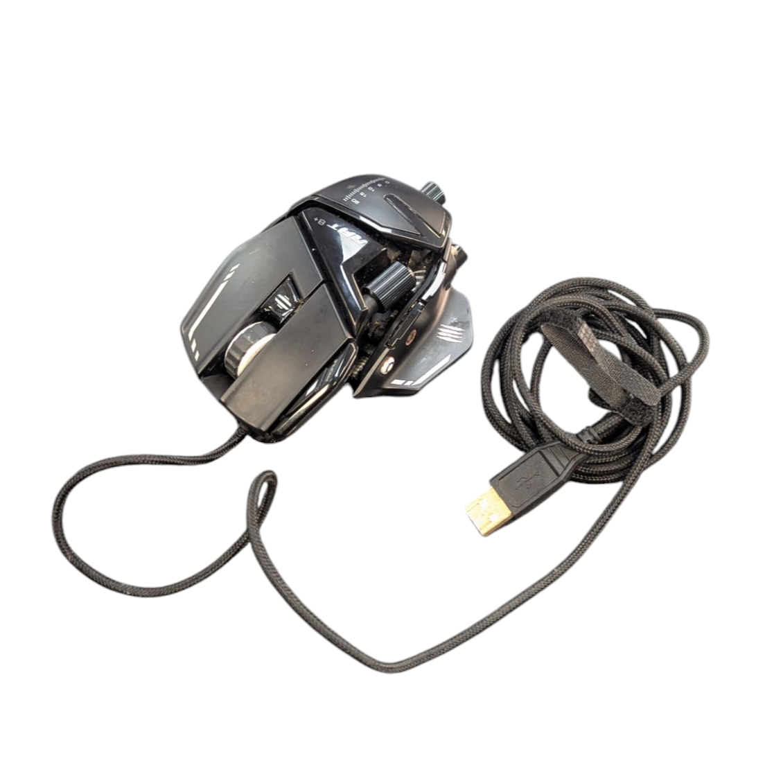 Pre-owned Mad Catz Mad Catz R.A.T. 8+ Fully Adjustable Gaming Mouse ...